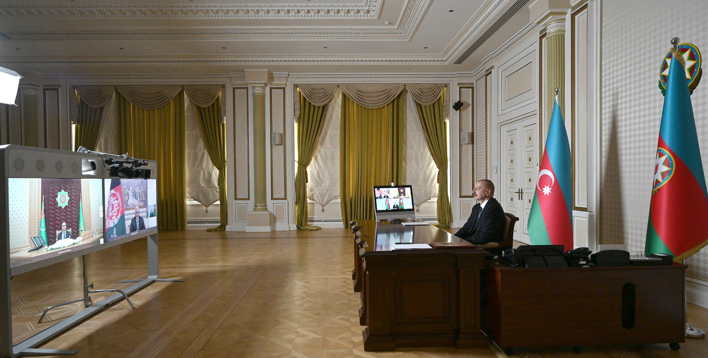 CPC | Presidents of Afghanistan, Azerbaijan, and Turkmenistan Talk ...